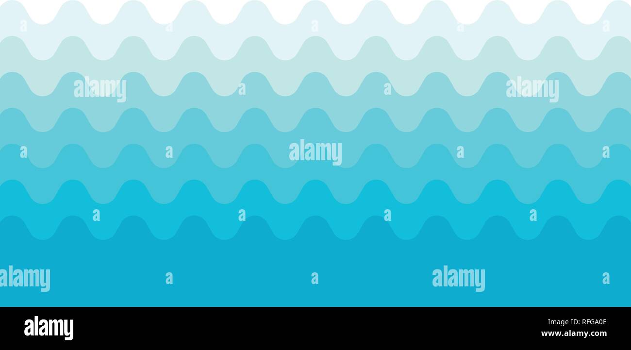 Abstract Water wave vector illustration design background Stock Vector ...