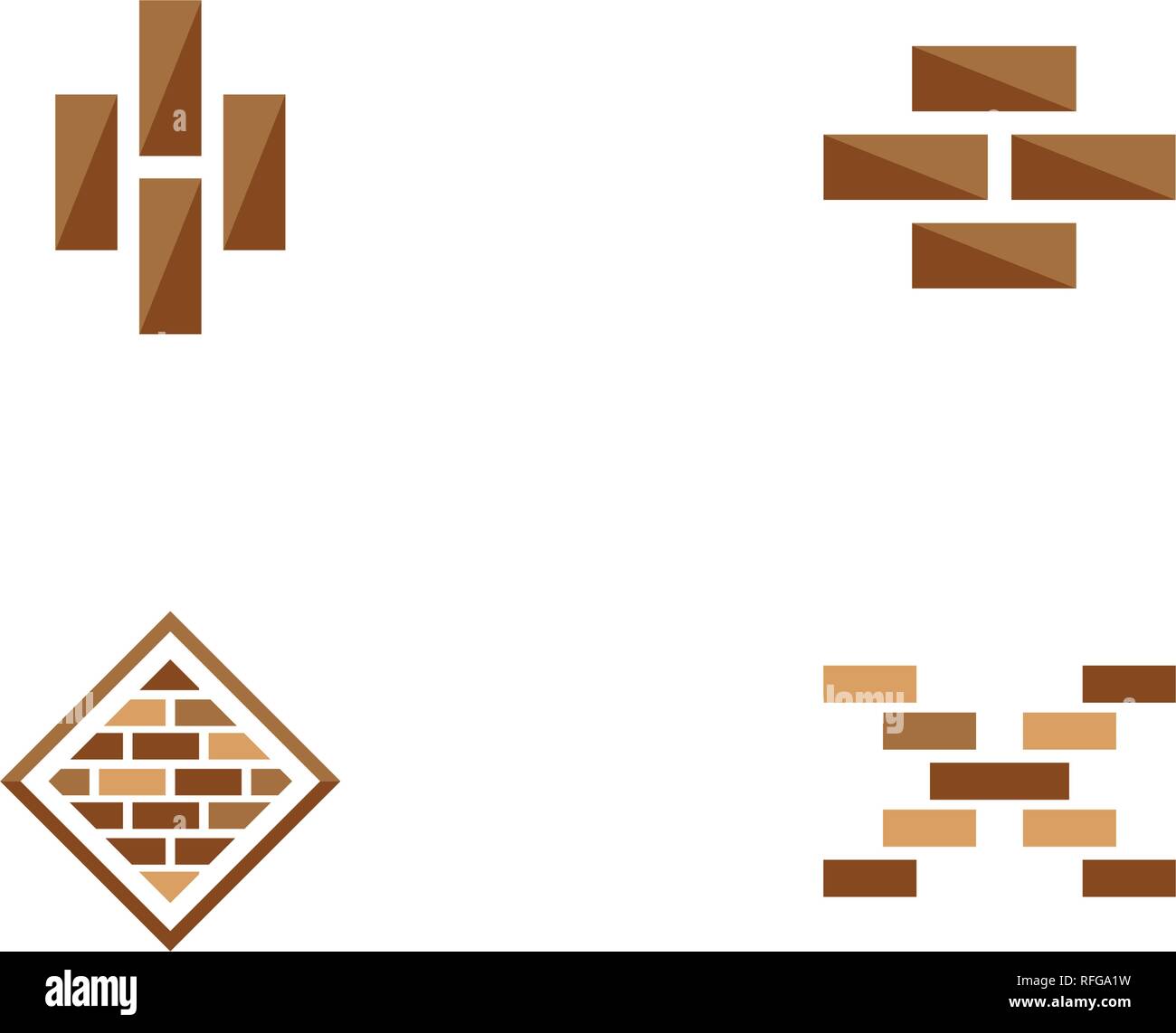 Stone wall background brick Cut Out Stock Images & Pictures - Alamy