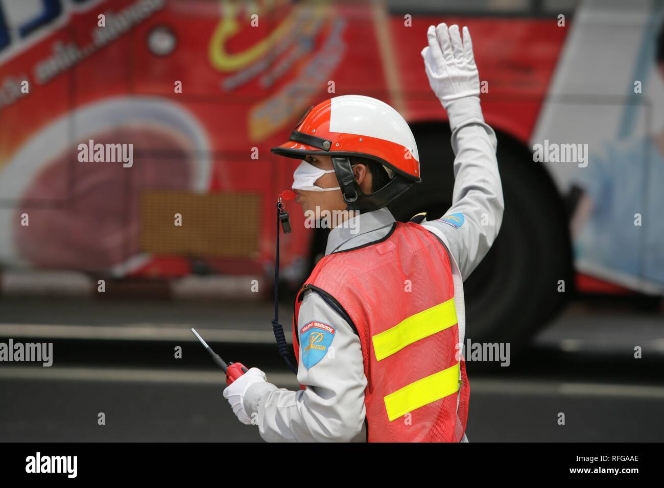 Traffic control police man hi-res stock photography and images - Alamy