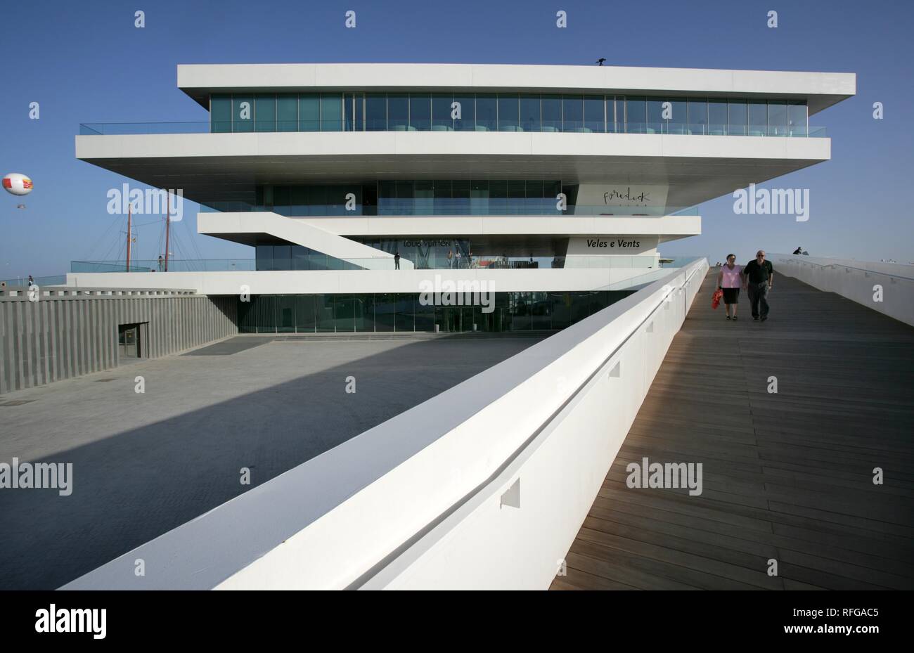 ESP, Spain, Valencia: America's Cup Building "Veles e Vents" by ...
