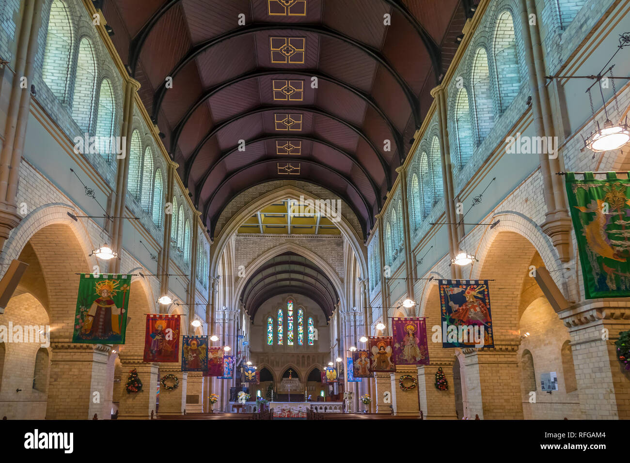Newcastle cathedral interior hi-res stock photography and images - Alamy