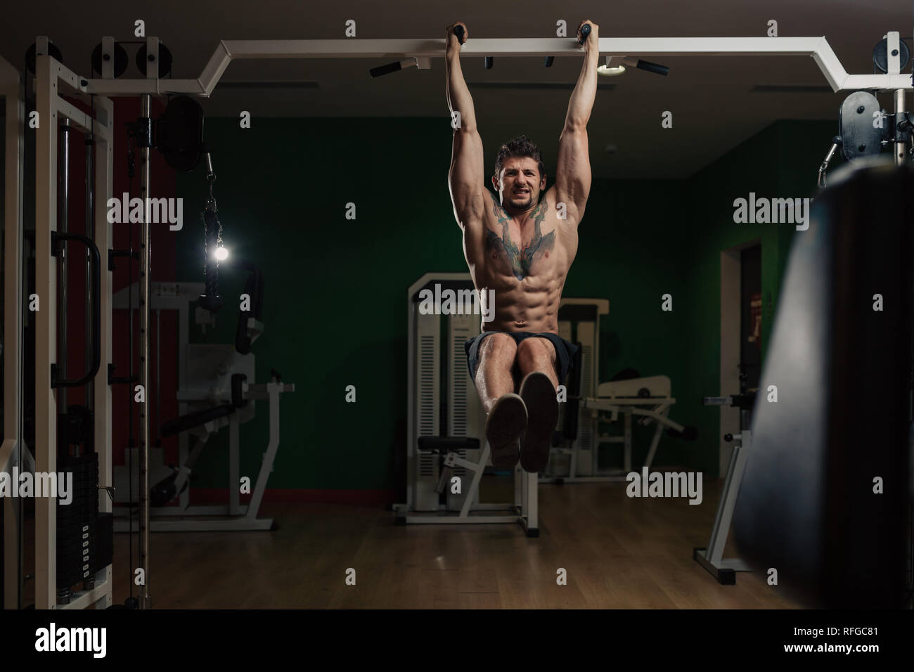 Fat man abs hi-res stock photography and images - Alamy
