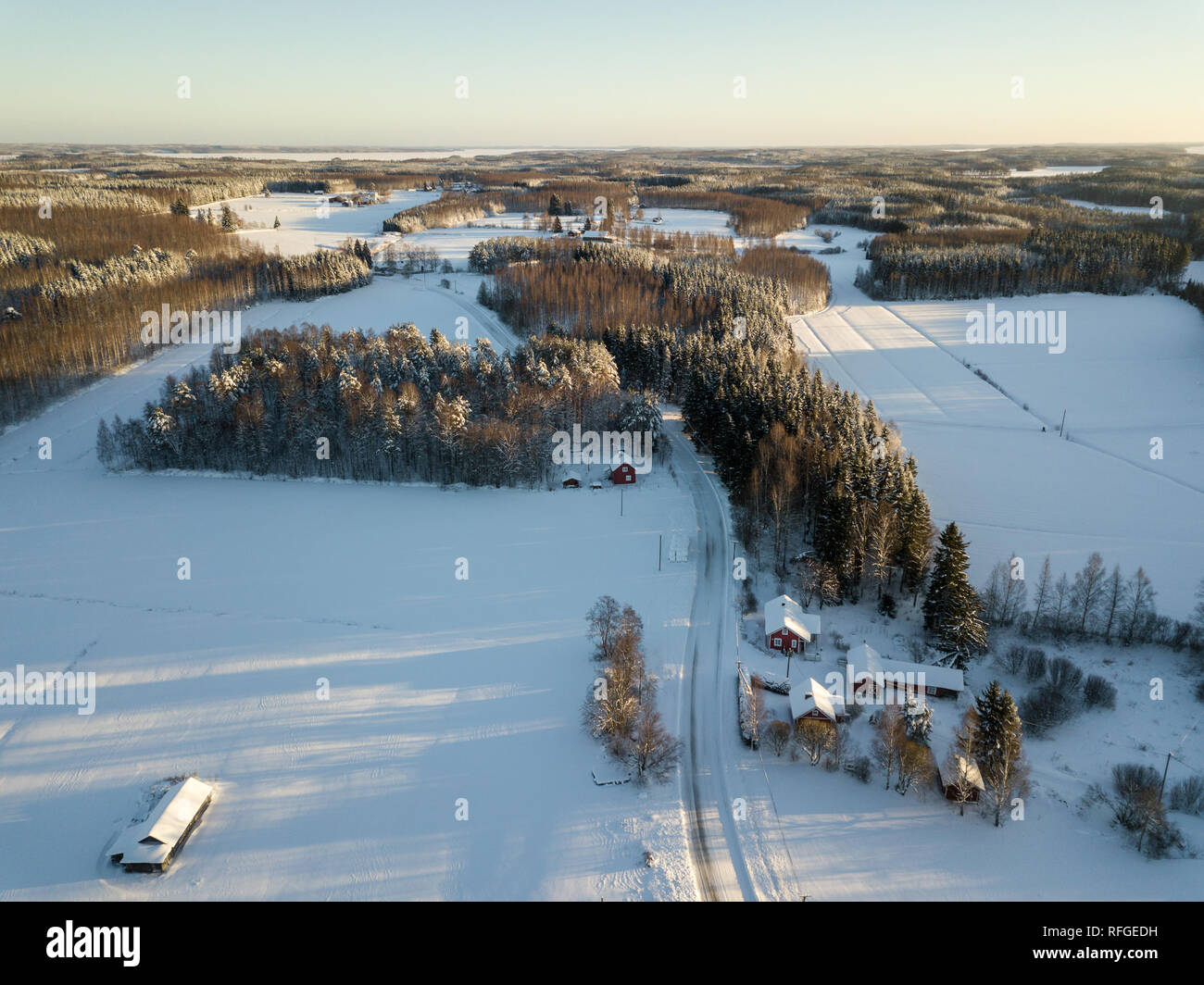 Aerial finland hi-res stock photography and images - Alamy