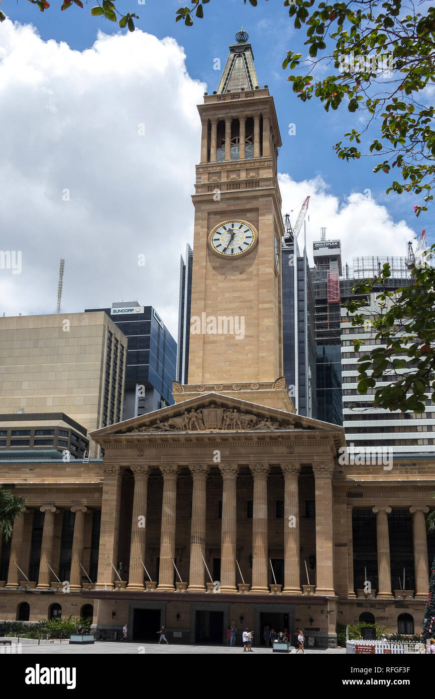 Brisbane city hall hi-res stock photography and images - Alamy