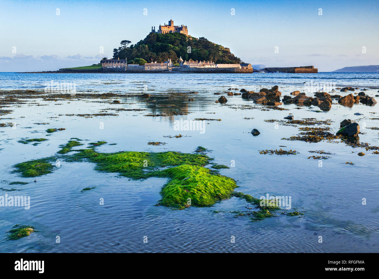 St Michael's Mount Marazion Cornwall UK Stock Photo - Alamy