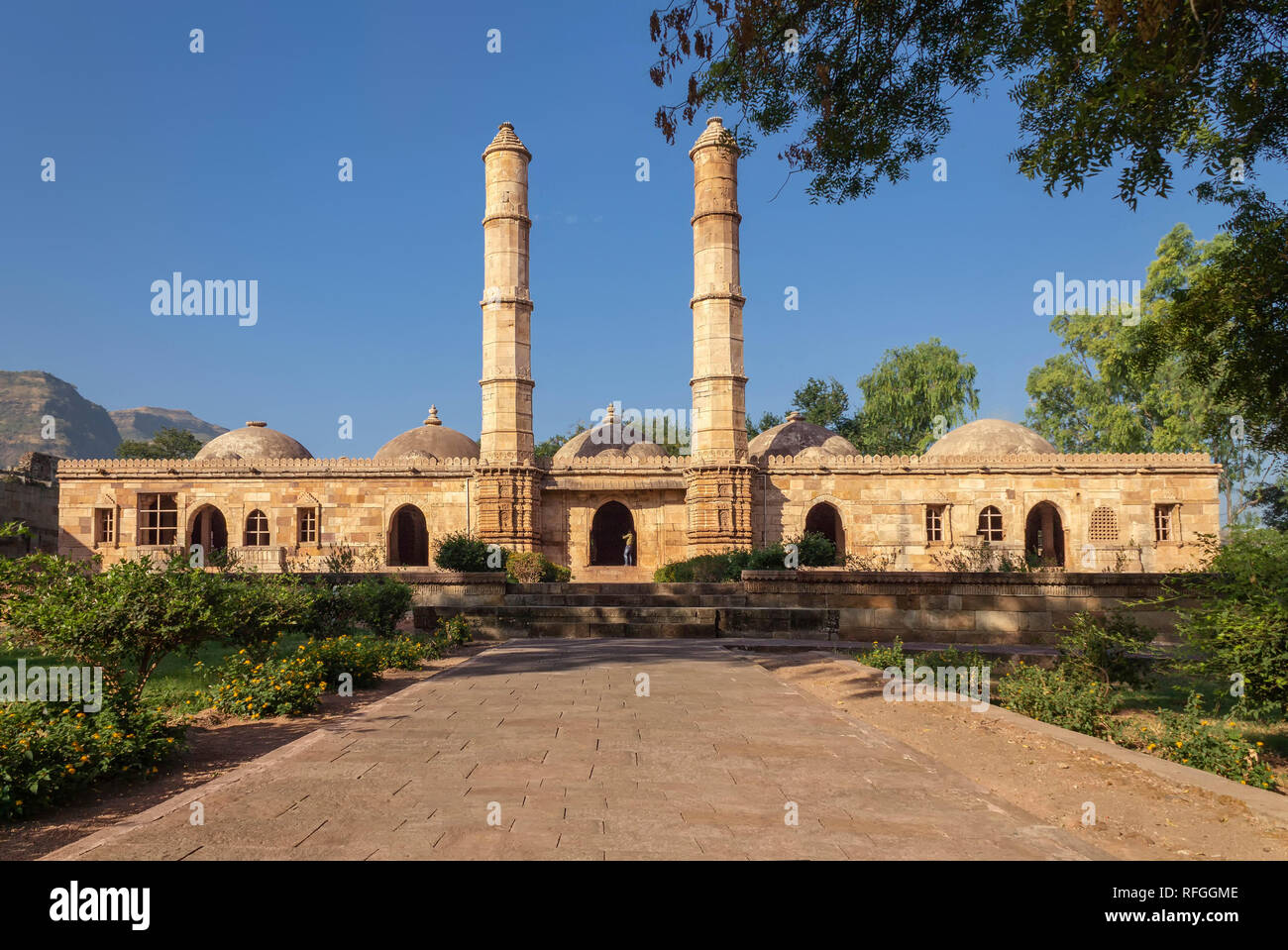 Champaner , Pavagadh , Gujarat , India-December 07, 2014-View Of Sahar ...