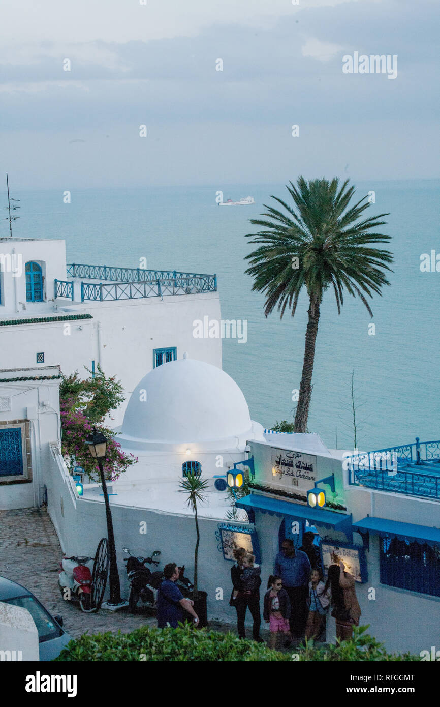 Sidi bou said cafe hi-res stock photography and images - Alamy