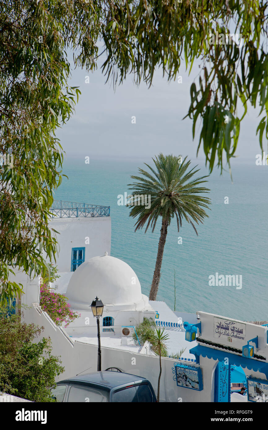 Sidi bou said cafe hi-res stock photography and images - Alamy