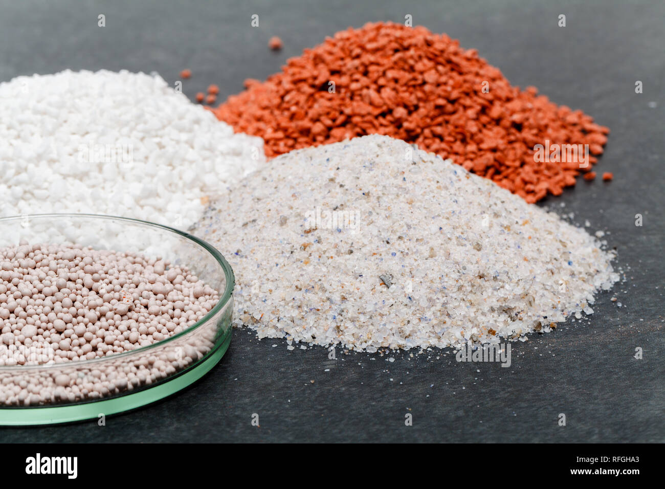 Compound fertilizer , Bulk Blend Fertilizer and urea Stock Photo - Alamy