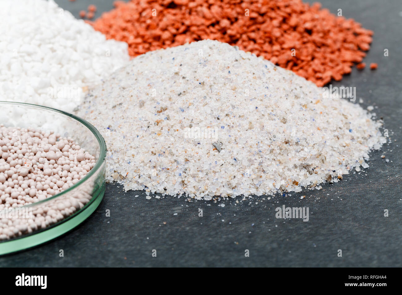 Mineral Chemical fertilizer, help plant to grow Stock Photo - Alamy