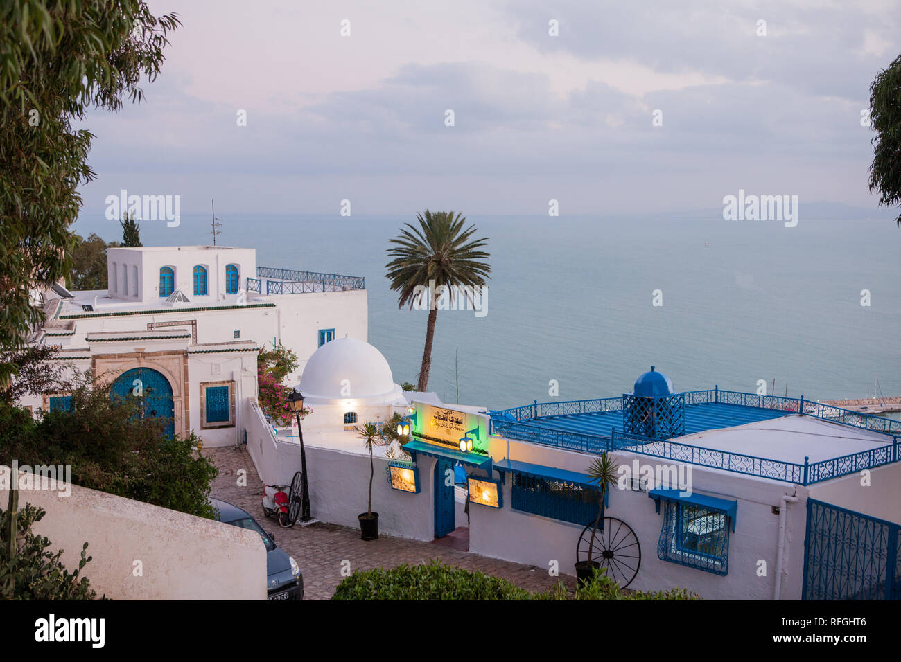 Sidi bou said cafe hi-res stock photography and images - Alamy