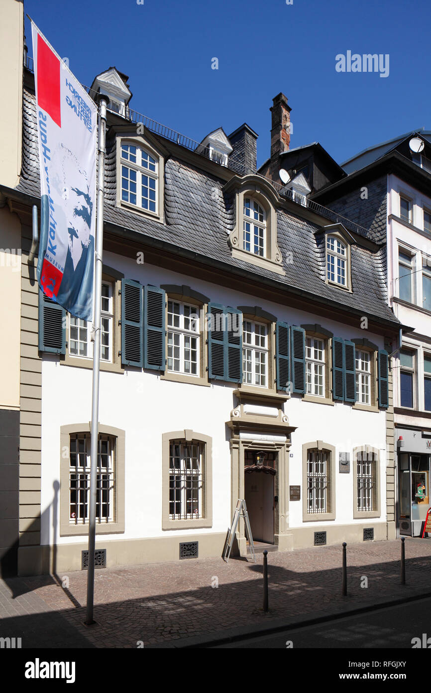 Karl Marx House, birthplace of Karl Marx, Karl Marx Museum, Trier ...