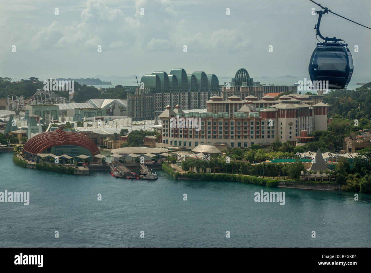 Sentosa island view hi-res stock photography and images - Alamy