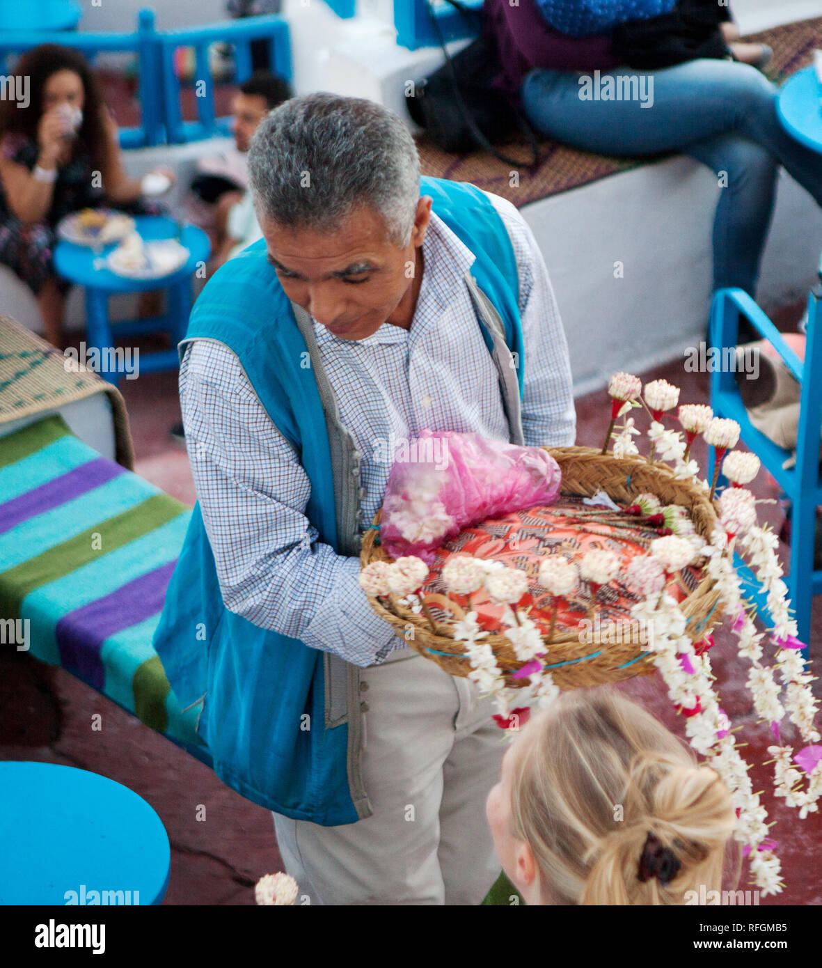 Sidi bou said flowers hi-res stock photography and images - Alamy