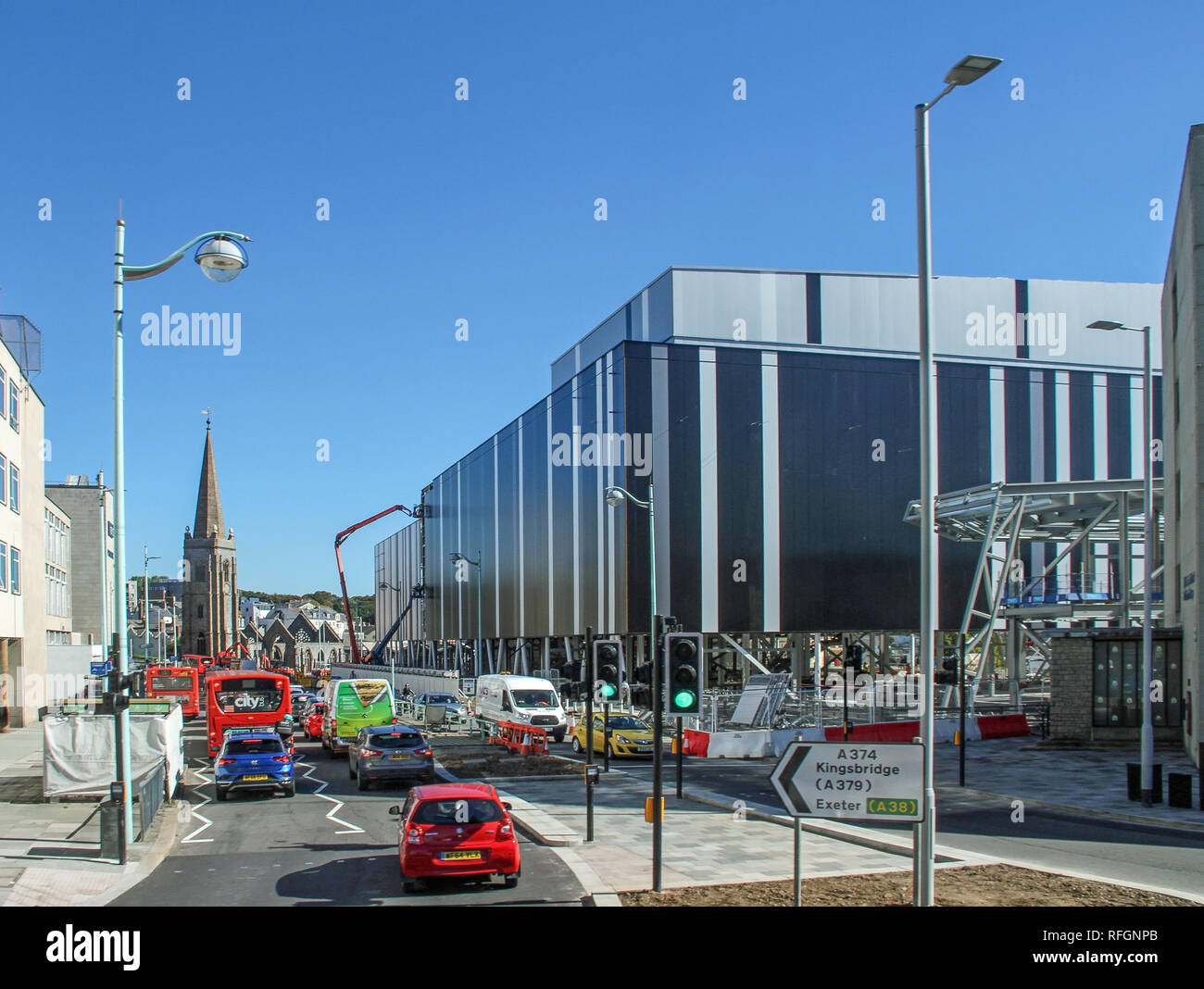New bus station exeter hi-res stock photography and images - Alamy