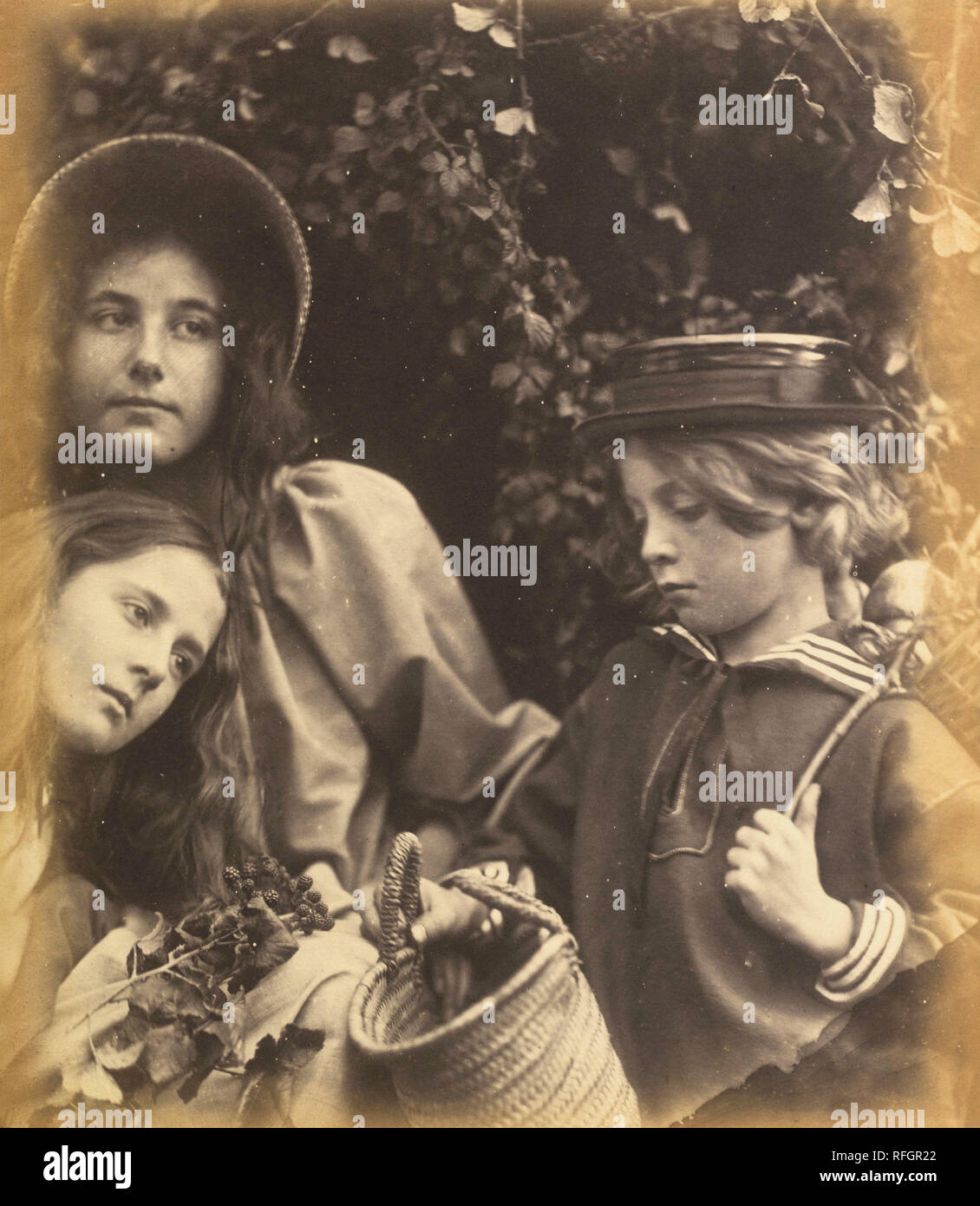 Elizabeth Keown, Kate Keown, and Freddy Gould. Dated: c. 1866-1868 ...