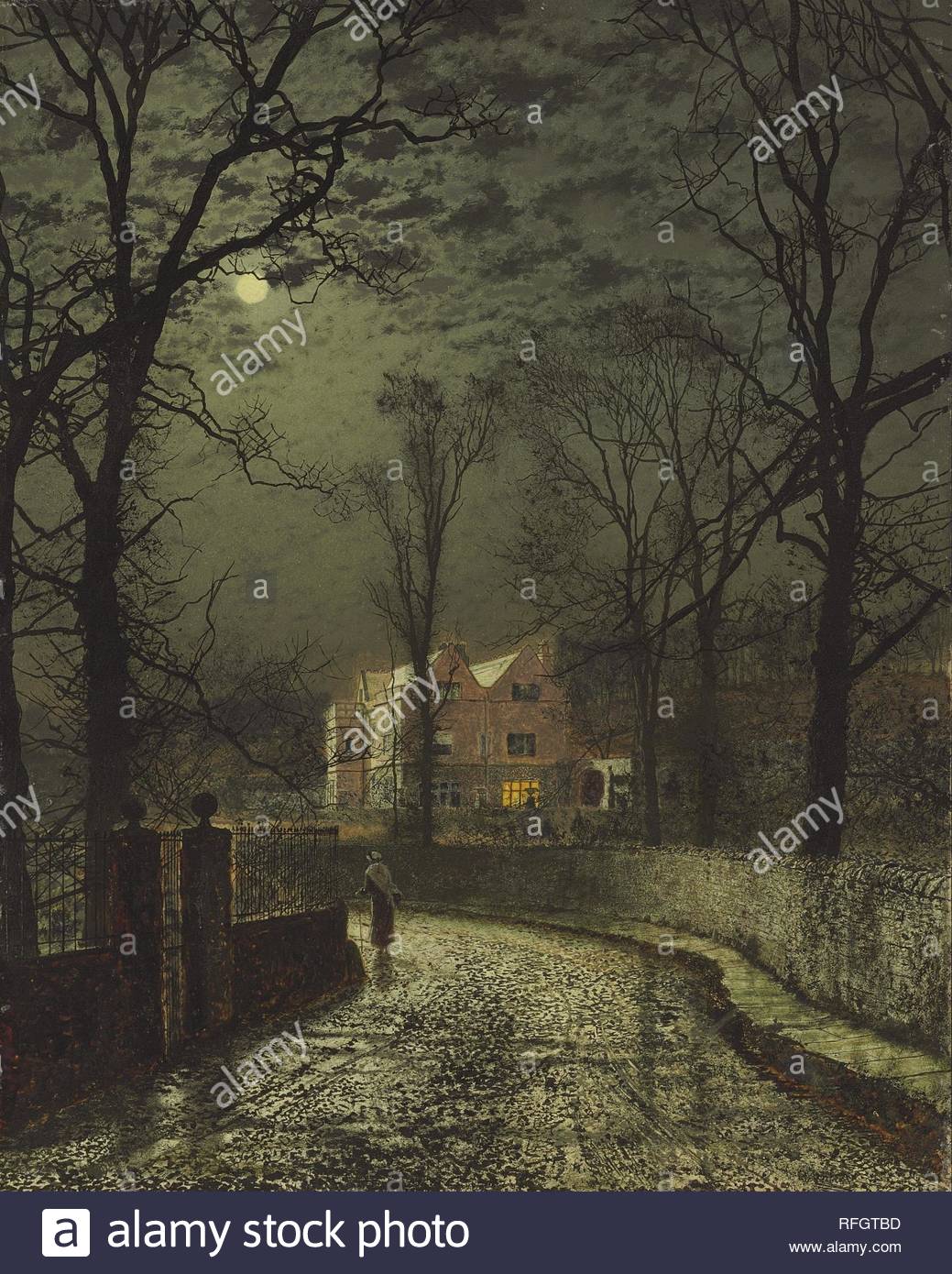 John Atkinson Grimshaw Stock Photos & John Atkinson Grimshaw Stock ...