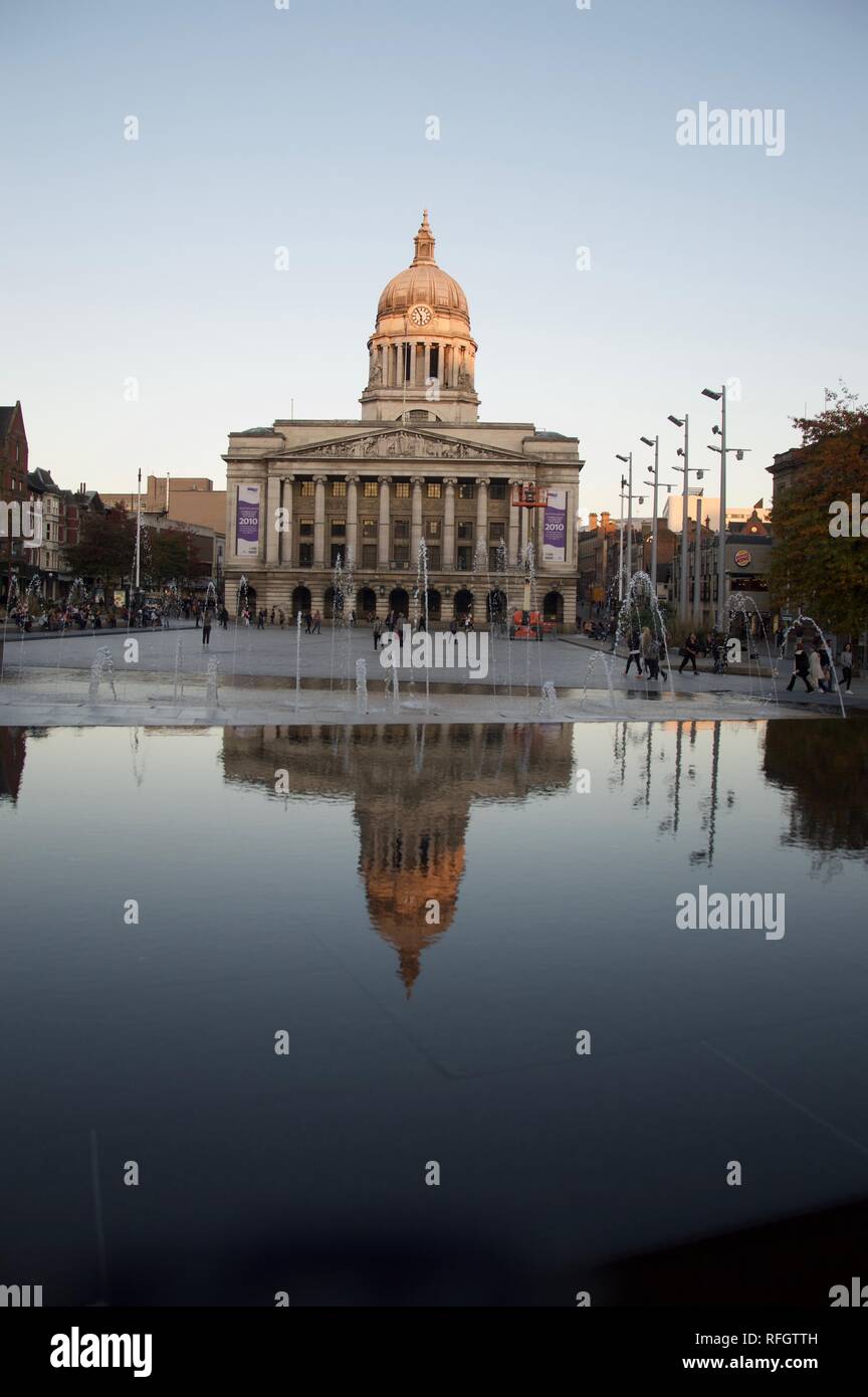 Nottingham Urban landscapes and structures Stock Photo - Alamy