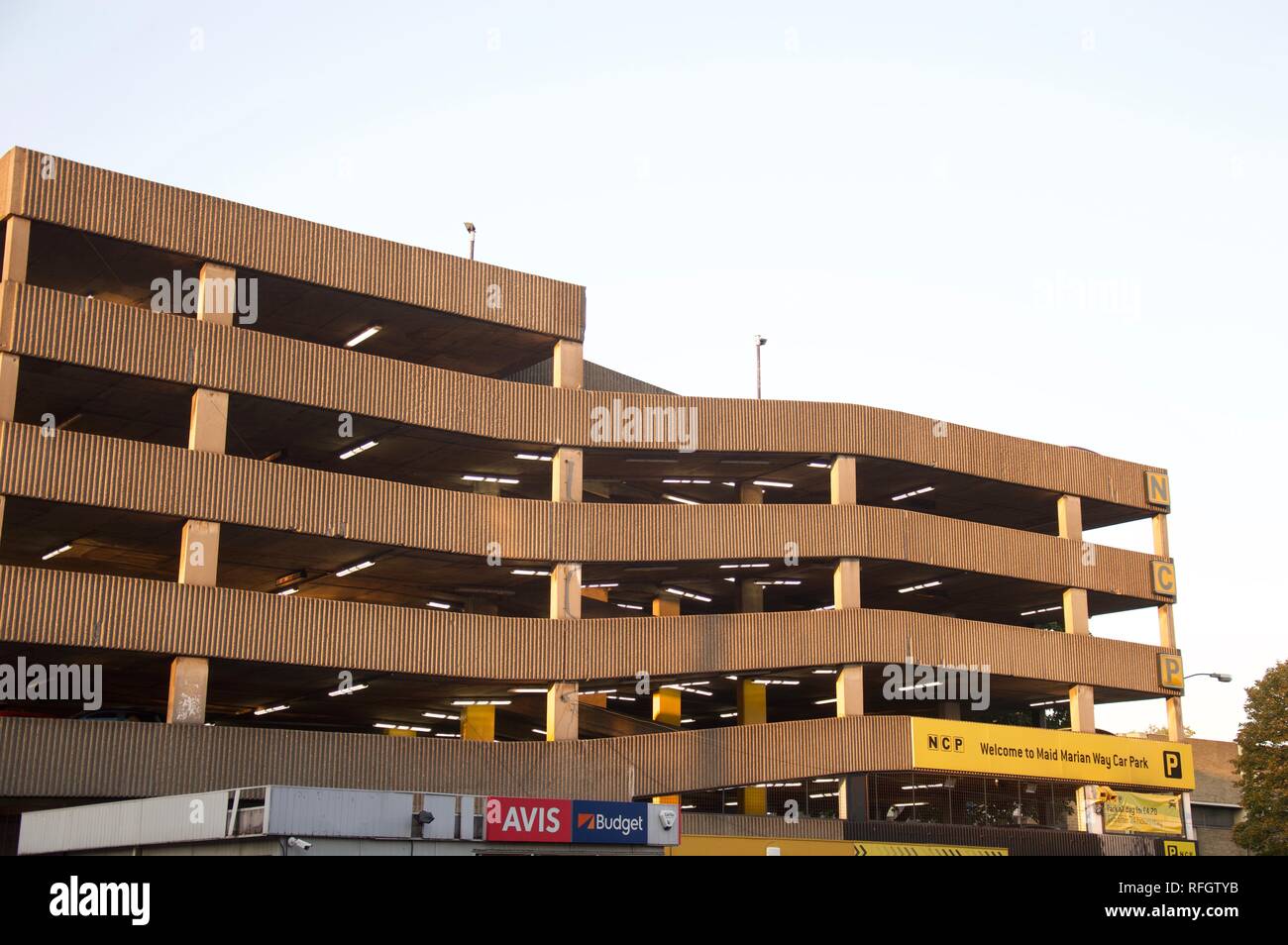 Nottingham Urban landscapes and structures Stock Photo - Alamy