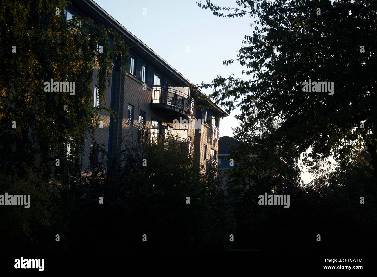 Nottingham Urban landscapes and structures Stock Photo - Alamy