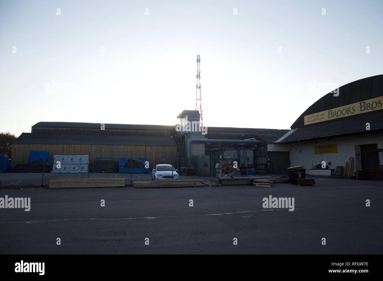 Nottingham Urban landscapes and structures Stock Photo - Alamy