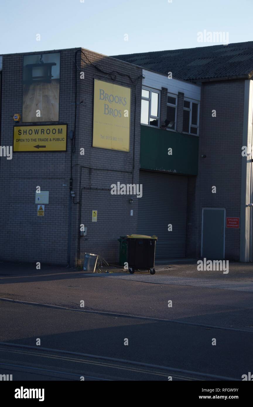 Nottingham Urban landscapes and structures Stock Photo - Alamy