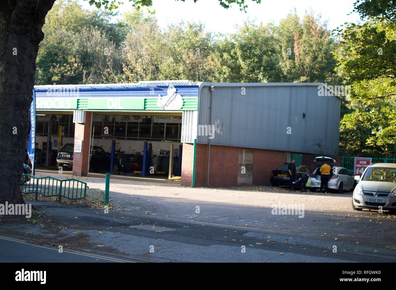Nottingham Urban landscapes and structures Stock Photo - Alamy