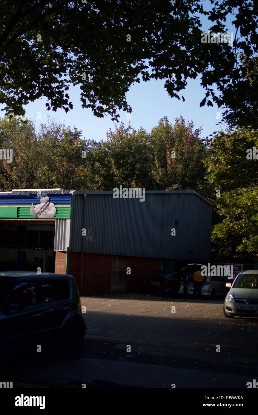 Nottingham Urban landscapes and structures Stock Photo - Alamy