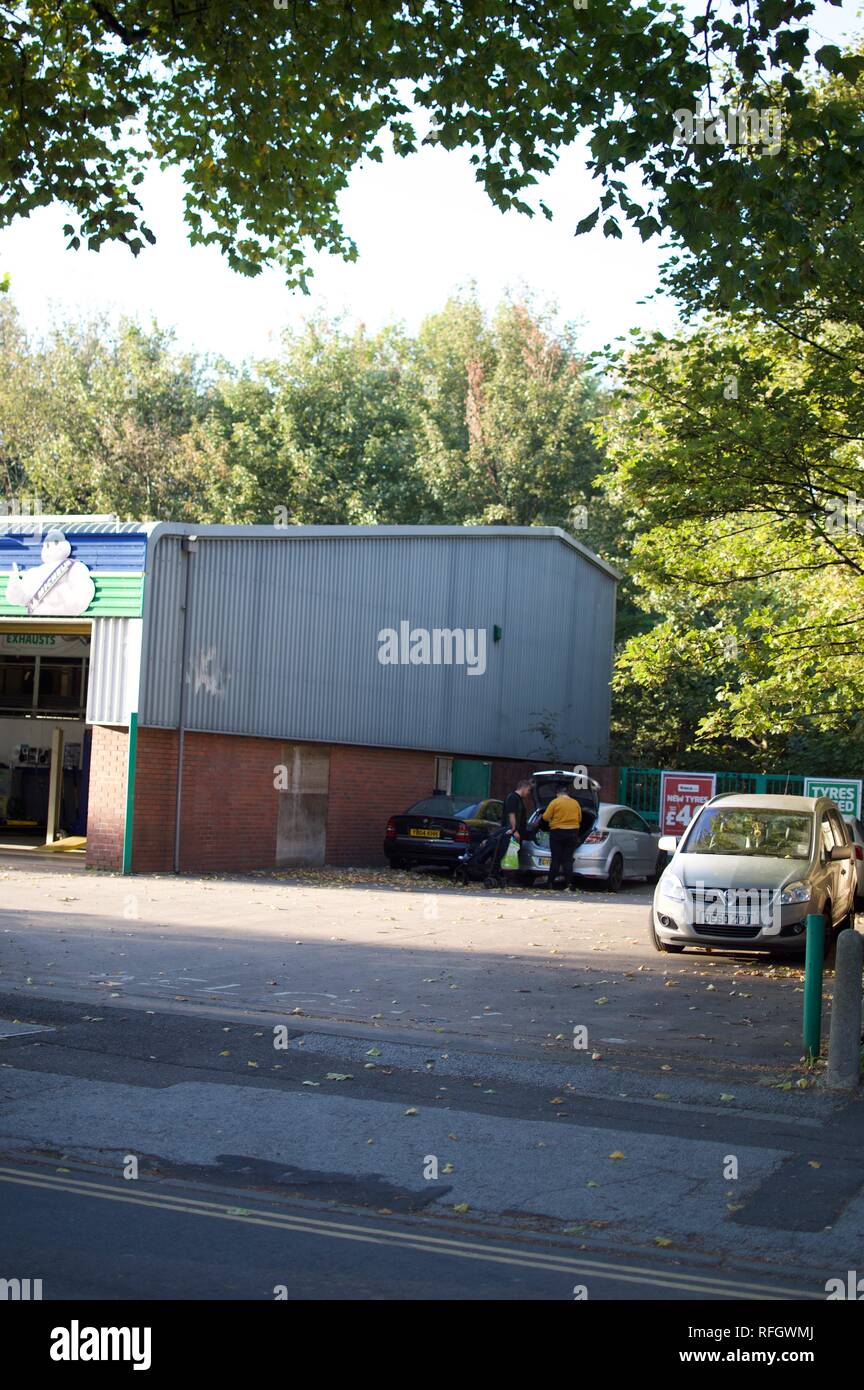 Nottingham Urban landscapes and structures Stock Photo - Alamy