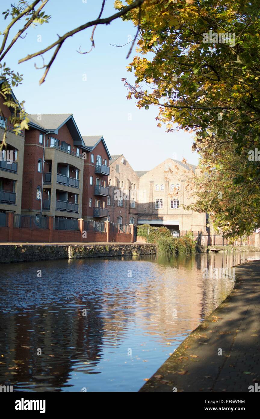 Nottingham Urban landscapes and structures Stock Photo - Alamy