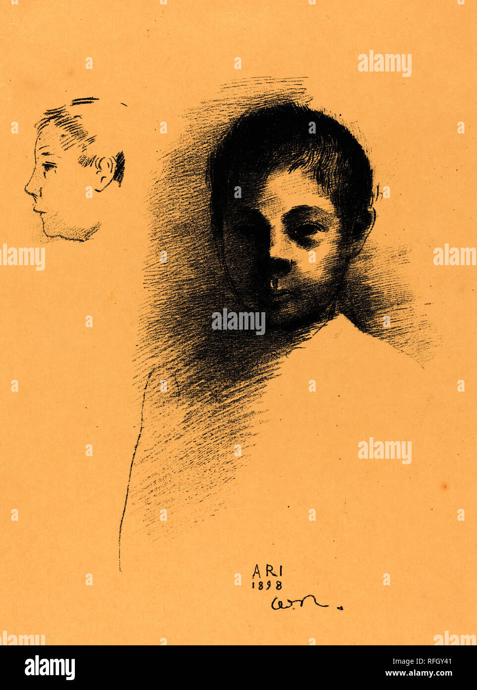 Ari. Dated: 1898. Medium: lithograph. Museum: National Gallery of Art ...