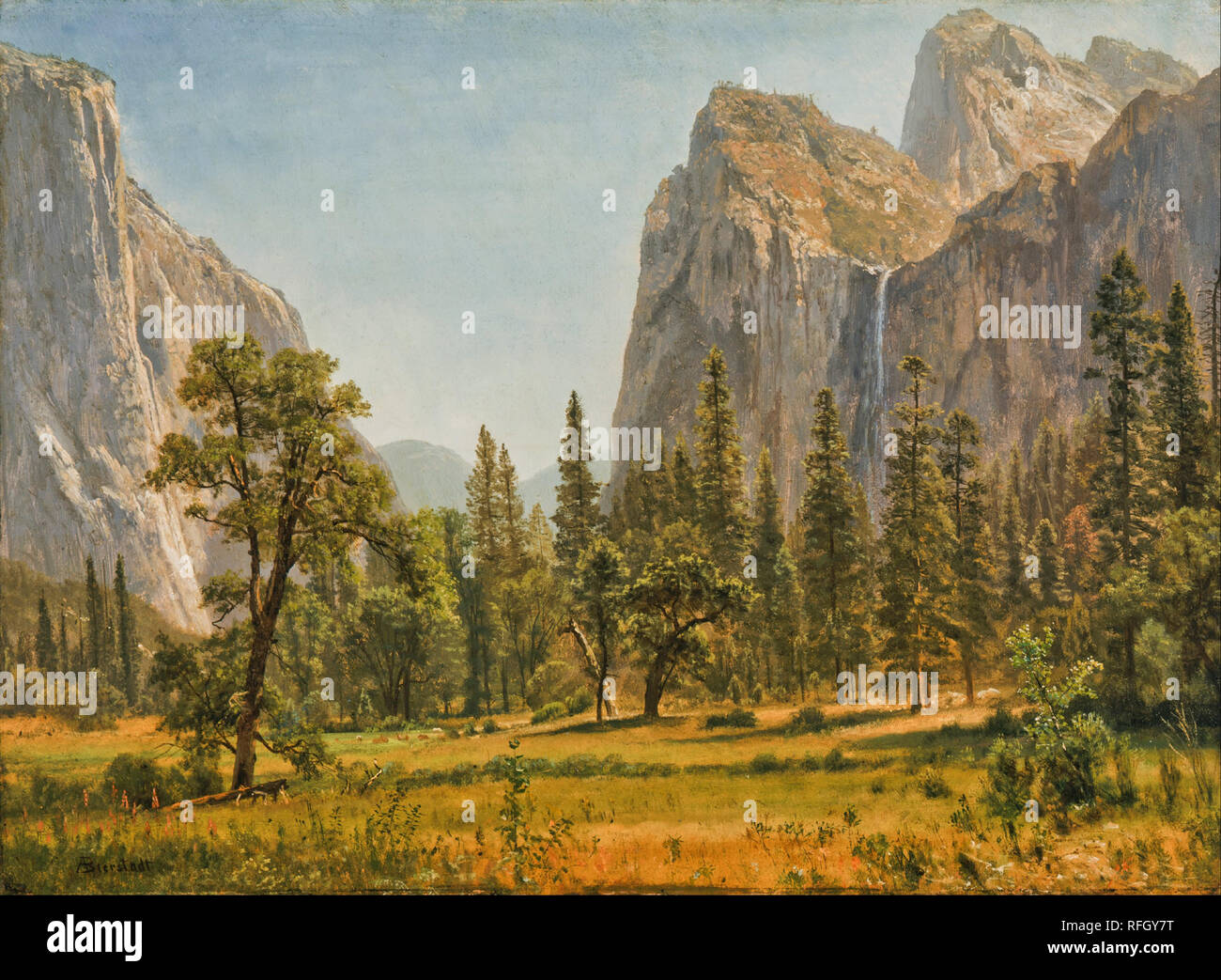Yosemite national park painting hi-res stock photography and images - Alamy
