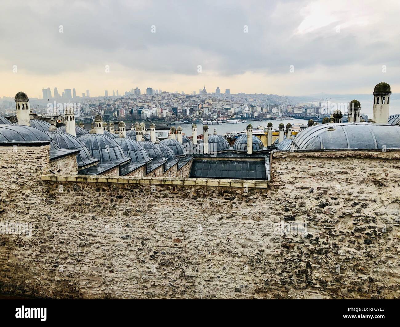 Turkey istanbul skyline hi-res stock photography and images - Alamy