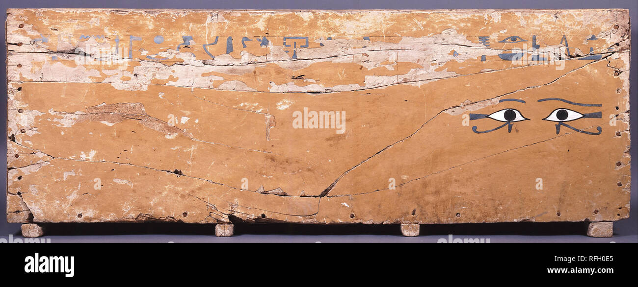 Nekhet-kawi's Double Mummy Case. Date/Period: -2147 - -2047. Double ...