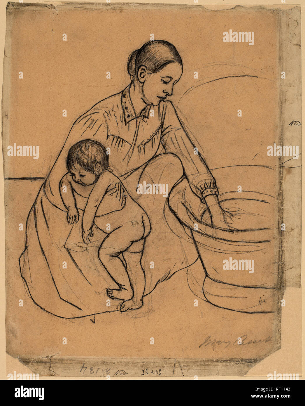 The Bath Cassatt 1892