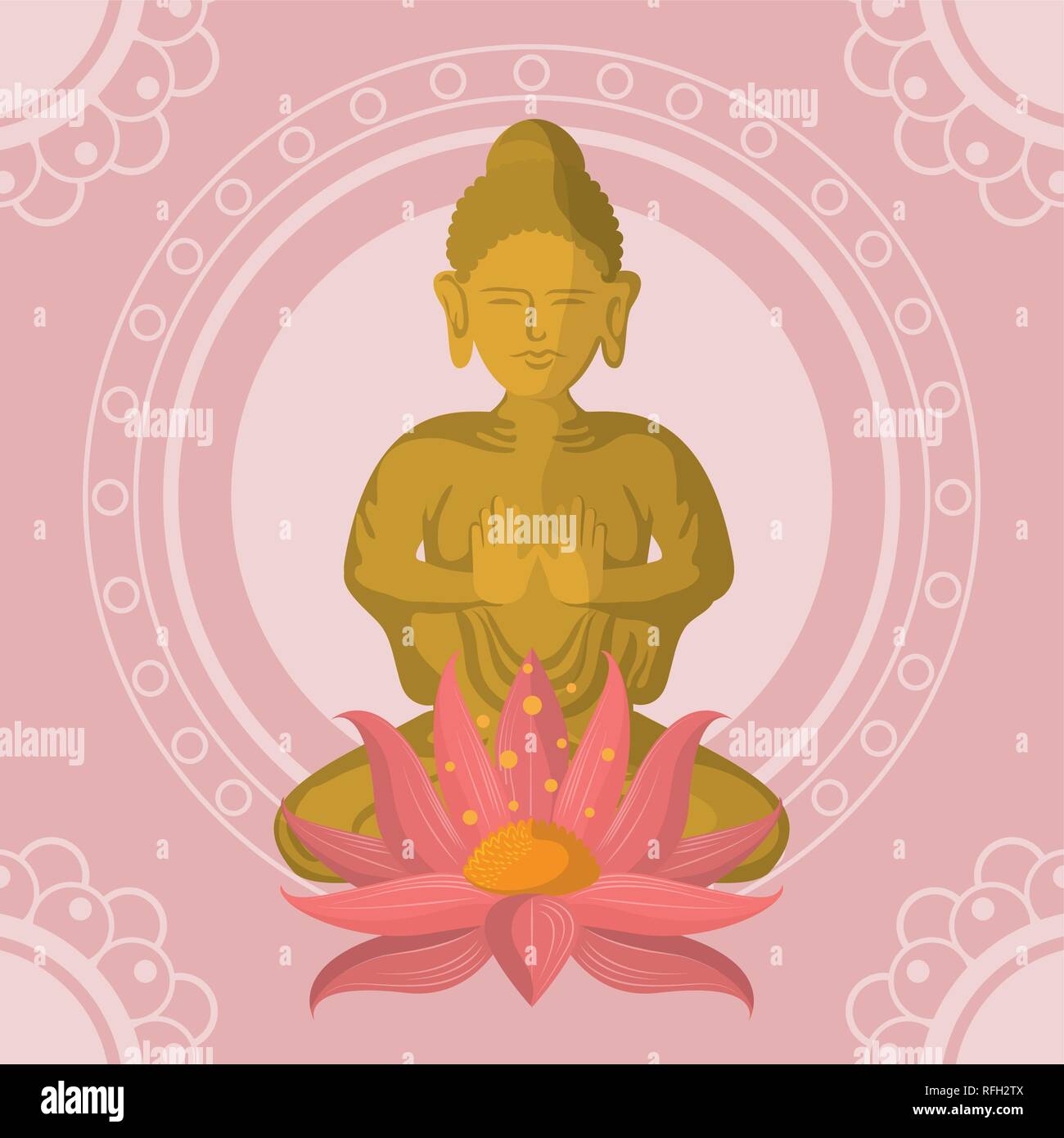 National flower of india Stock Vector Images - Alamy