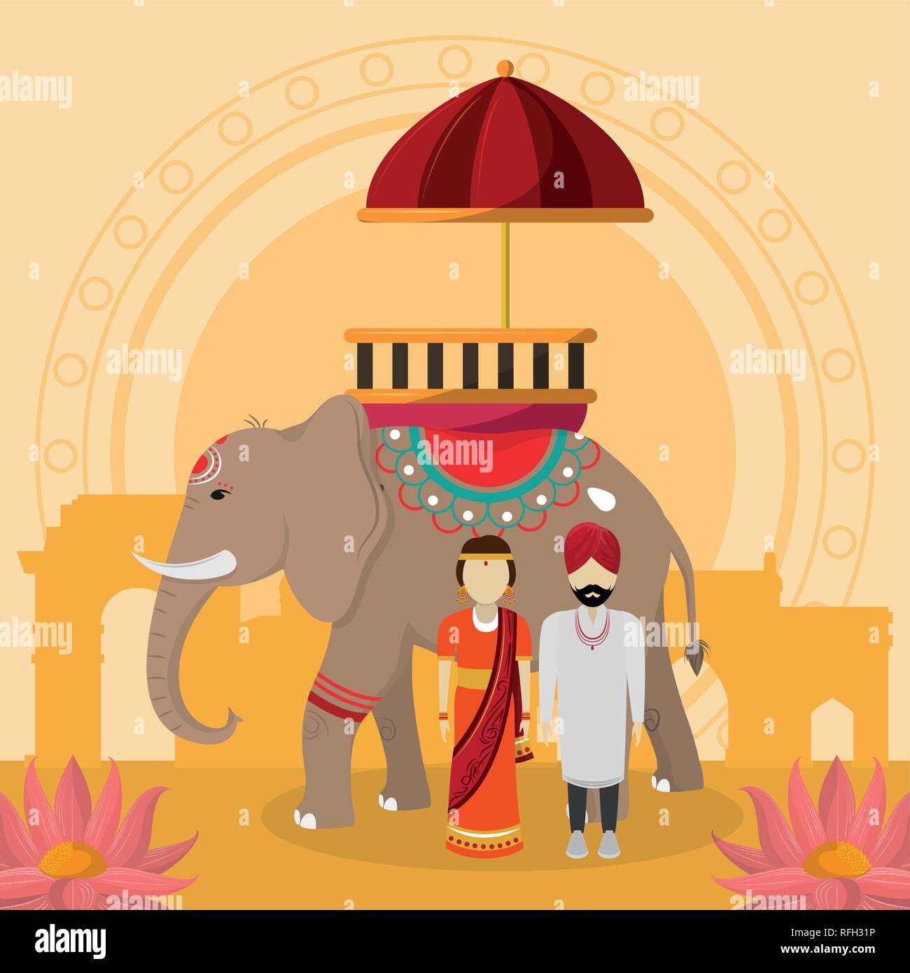 Elephant In India Culture