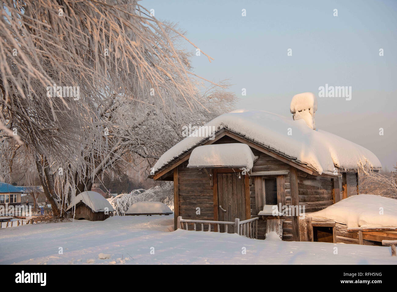 Harbin, Harbin, China. 25th Jan, 2019. Harbin, CHINA-Snow scenery of ...