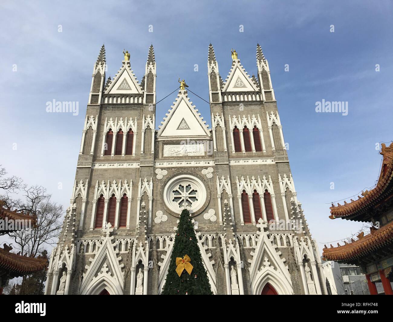 Beijing, Beijing, China. 26th Jan, 2019. Beijing, CHINA-The Church of ...
