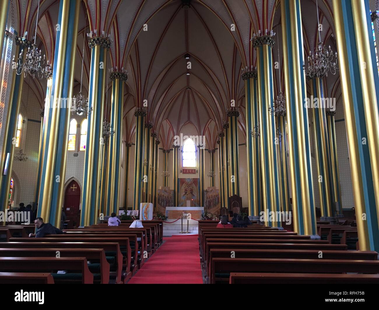 Beijing, Beijing, China. 26th Jan, 2019. Beijing, CHINA-The Church of ...