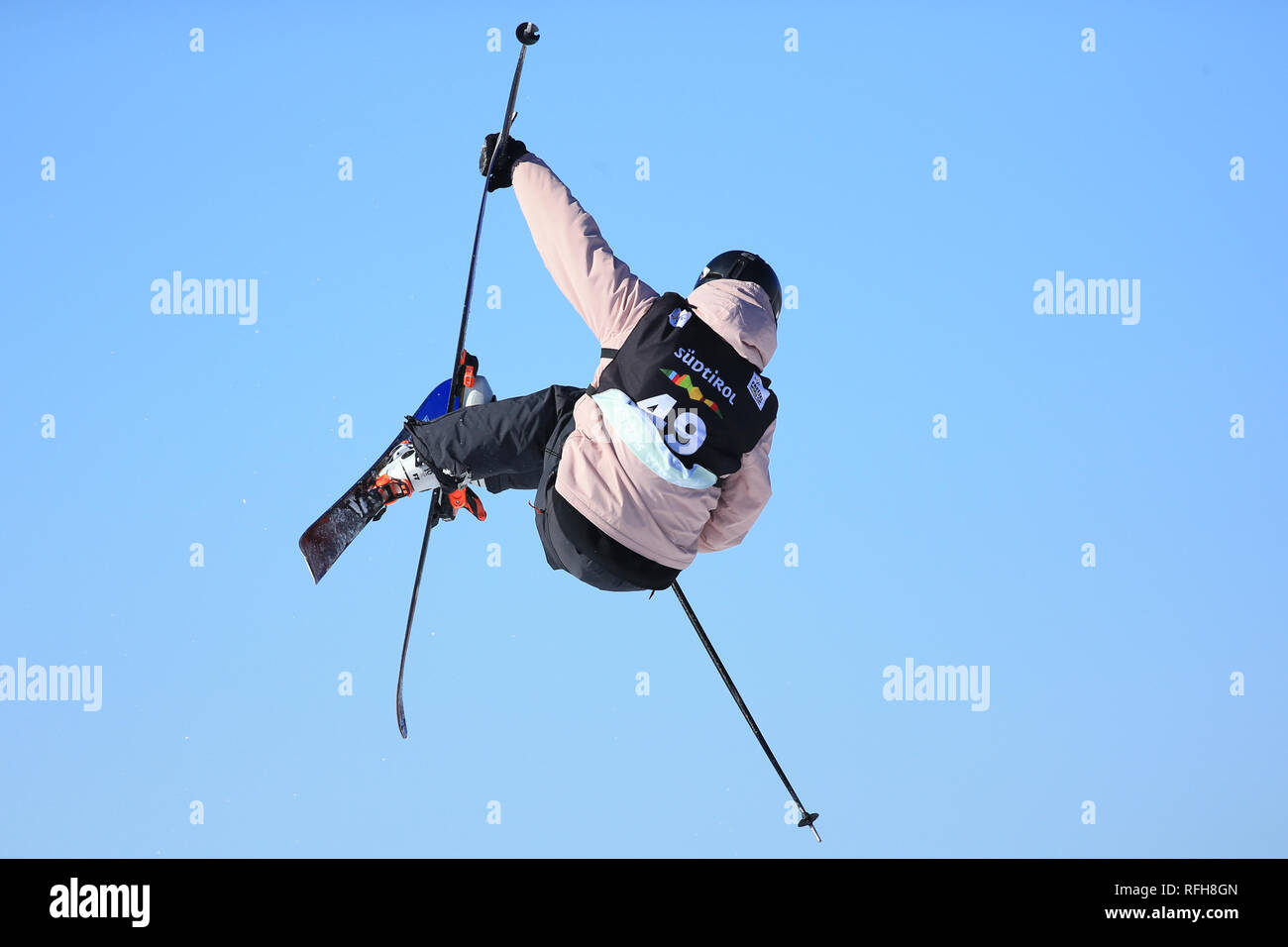Seiser Alm, South Tyrol, Italy. 25th Jan, 2019. FIS Freeski SS World ...