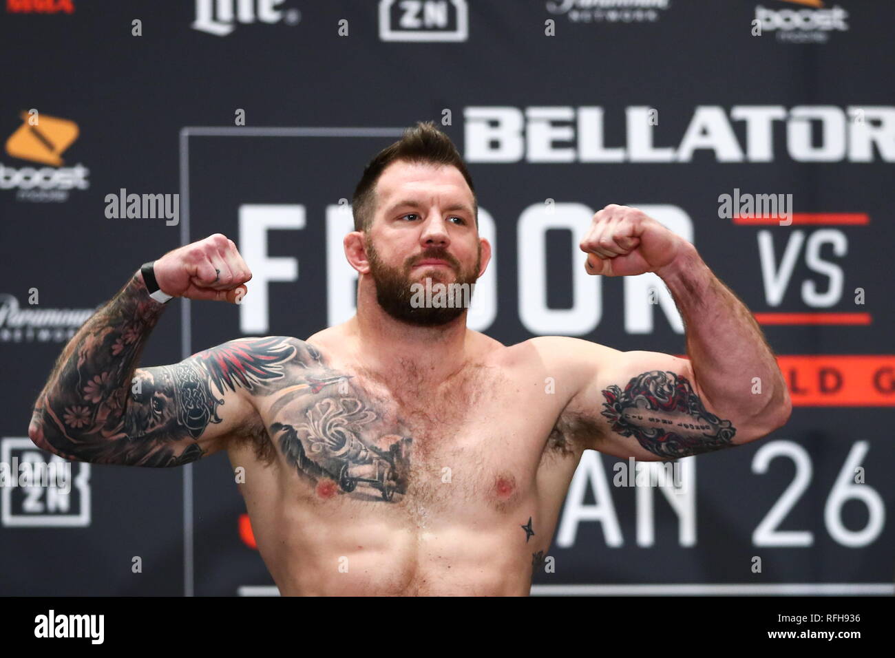 At The Weigh In Before The Fight High Resolution Stock Photography and ...