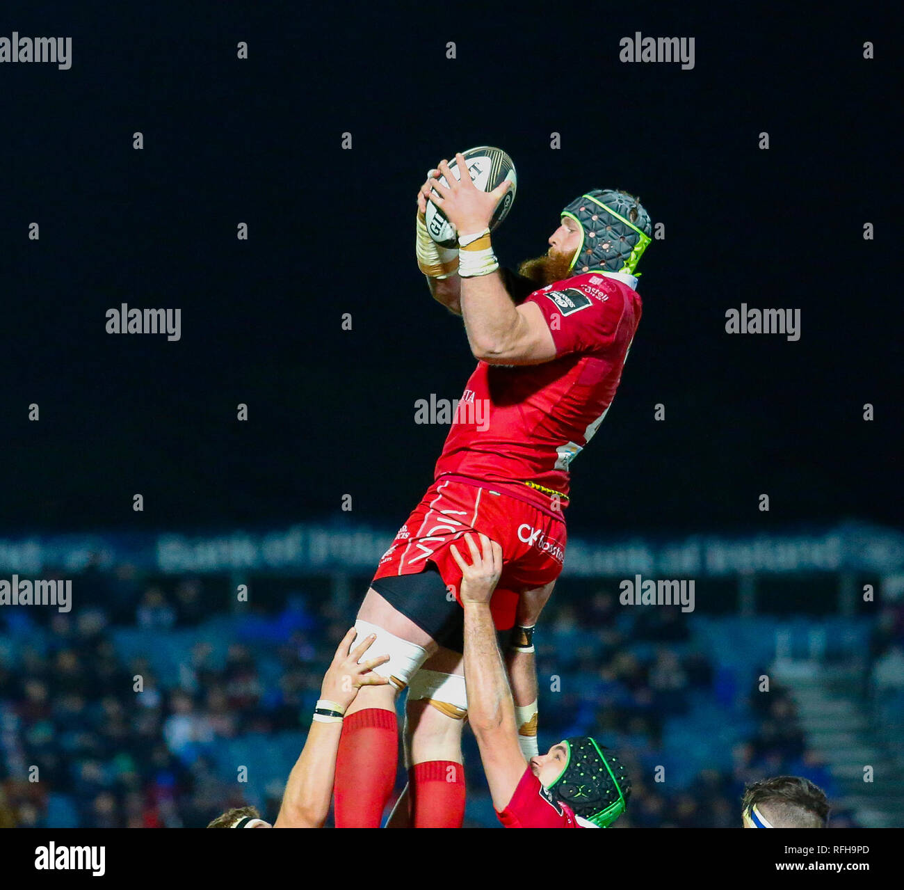 Dublin, Ireland. 25th Jan 2019. 25th January 2019, RDS Arena, Dublin ...