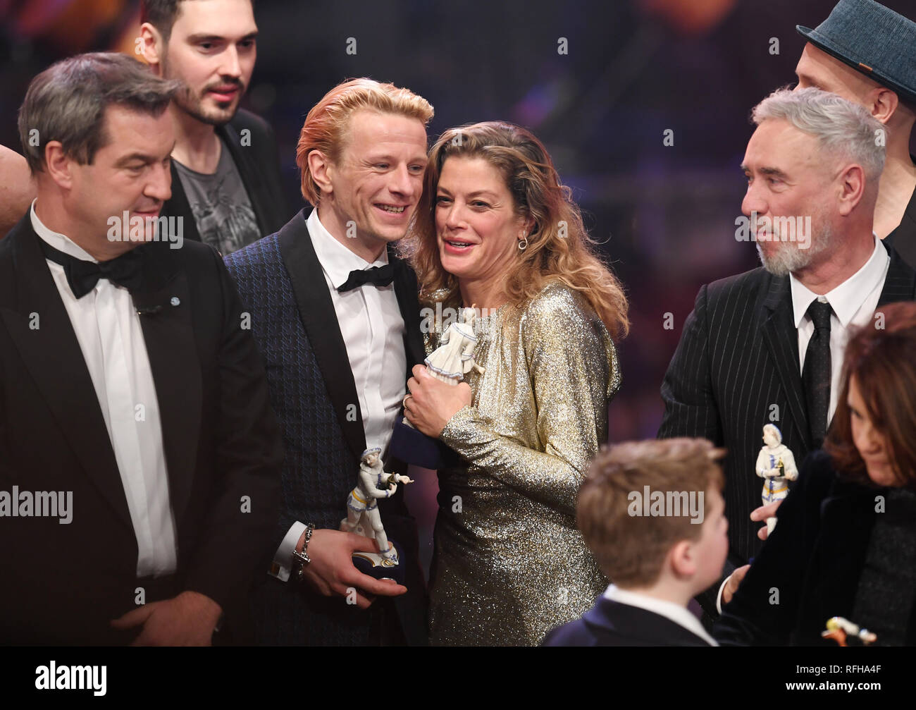 25 January 2019, Bavaria, München: The Bavarian Prime Minister Markus ...