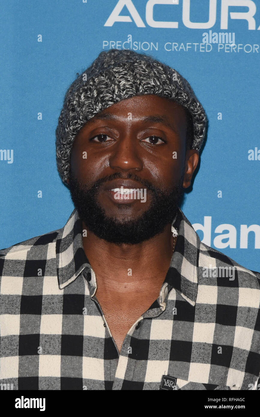 PARK CITY, UT - JANUARY 25: Byron Bowers attends the 'Honey Boy' world ...