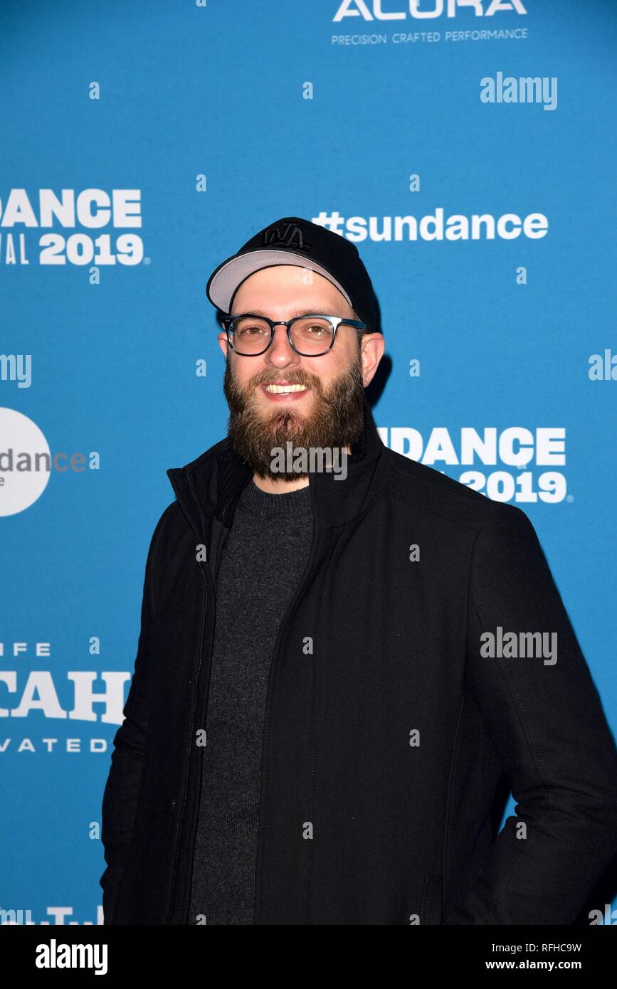 Park City, Utah, USA. 25th January 2019. Grant Sputore attends the I Am ...