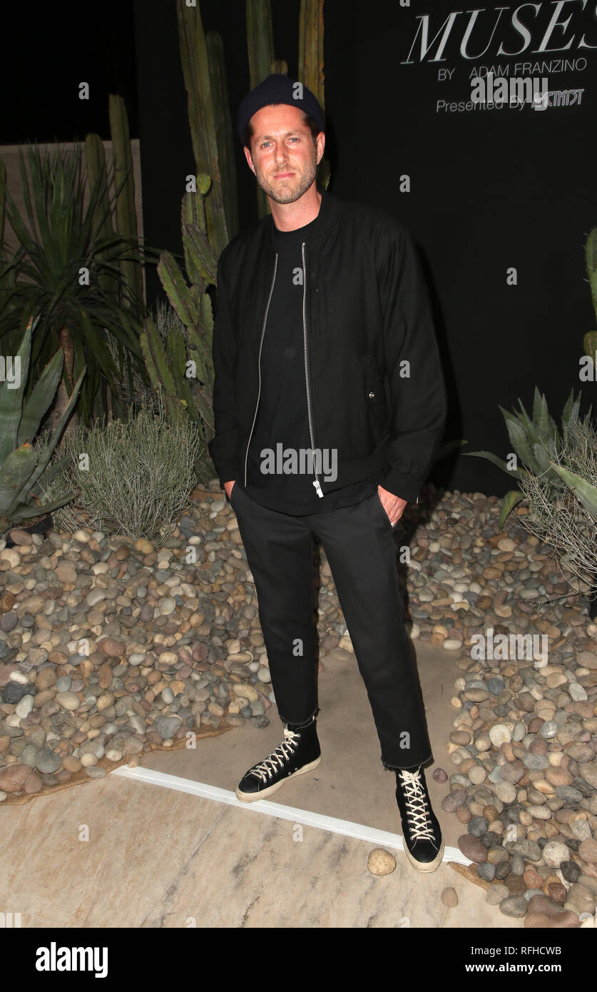 Hollywood, Ca. 25th Jan, 2019. Adam Franzino, at the Launch of Adam ...