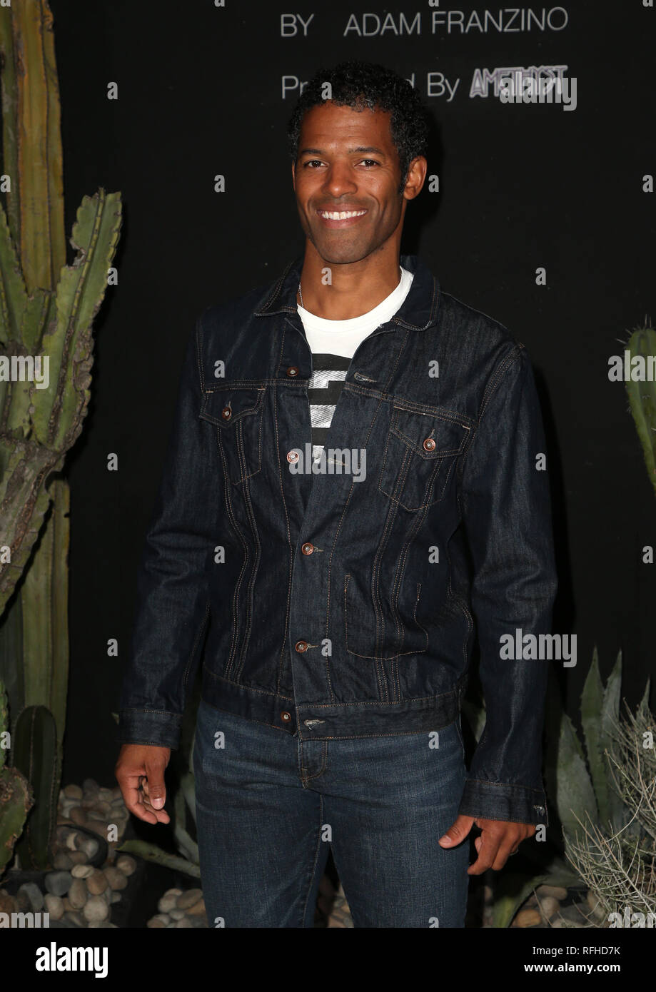 Hollywood, Ca. 25th Jan, 2019. Benjamin Patterson, at the Launch of ...