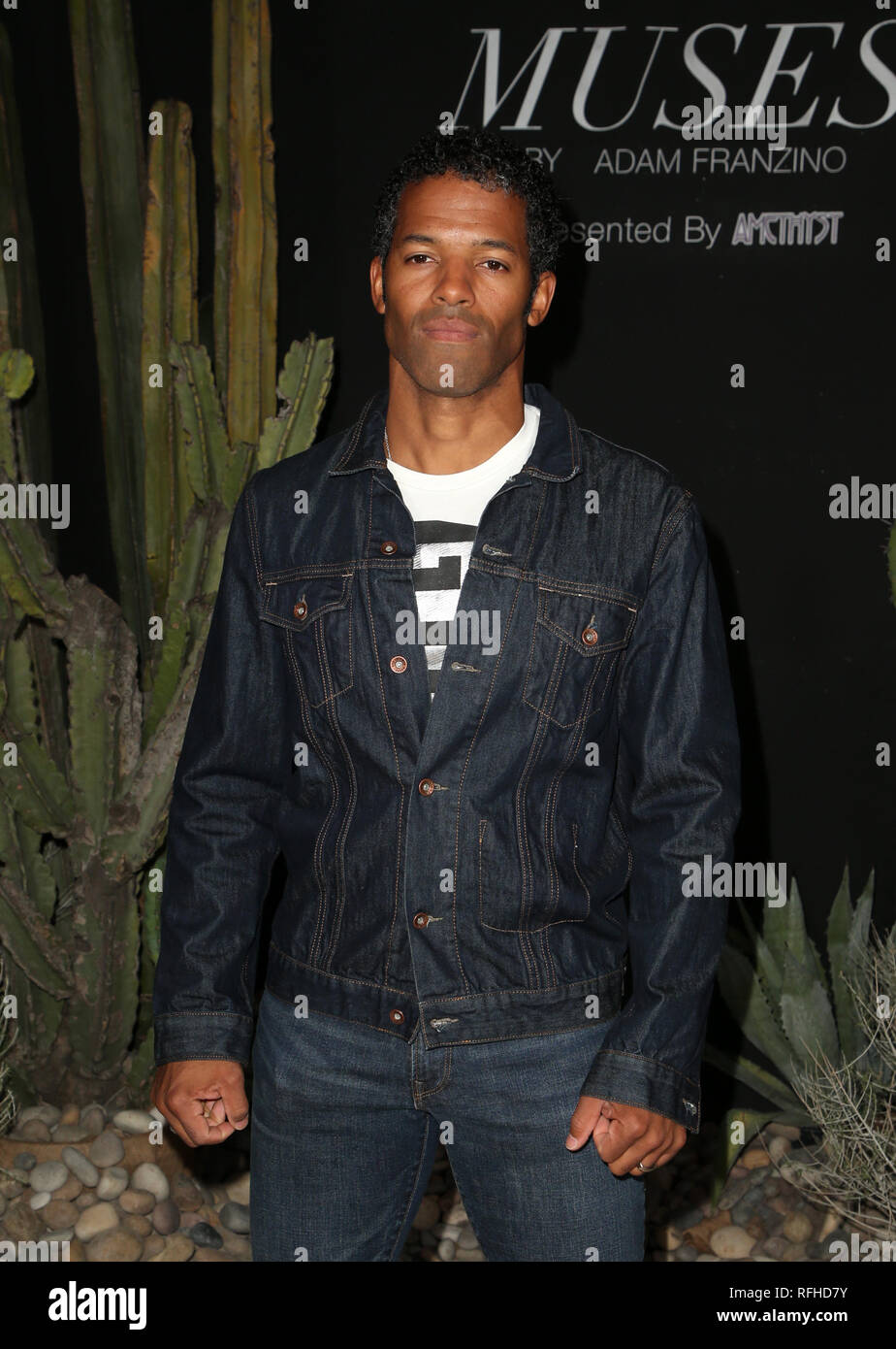 Hollywood, Ca. 25th Jan, 2019. Benjamin Patterson, at the Launch of ...