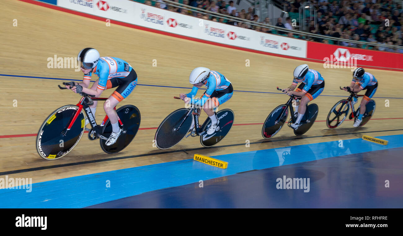Manchester Velodrome, Manchester, UK. 26th Jan, 2019. HSBC UK National ...